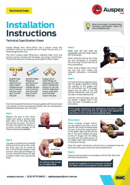 Auspex Fire Installation – Auspex