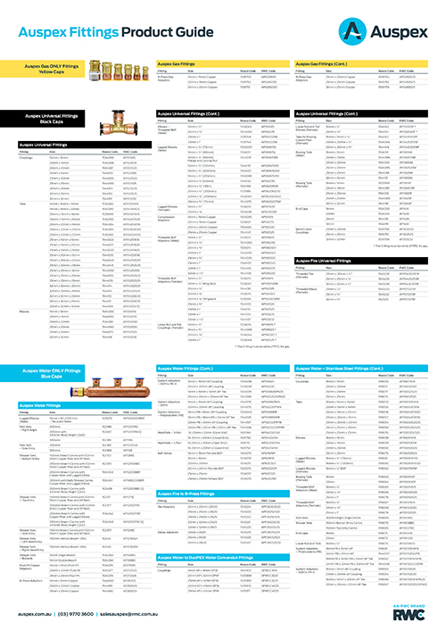 Brochures – Auspex